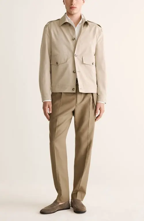 Mango Cotton & Silk Jacket
