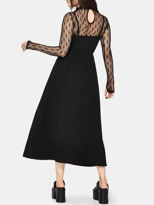 DISTURBIA Abundance Cotton Floral Dress