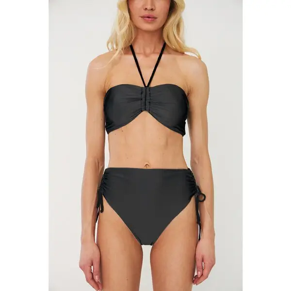 CRAS Hilda High Rise Bikini Bottom - Black