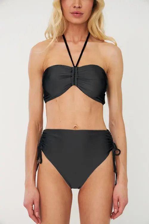 CRAS Hilda Bandeau Bikini Top - Black