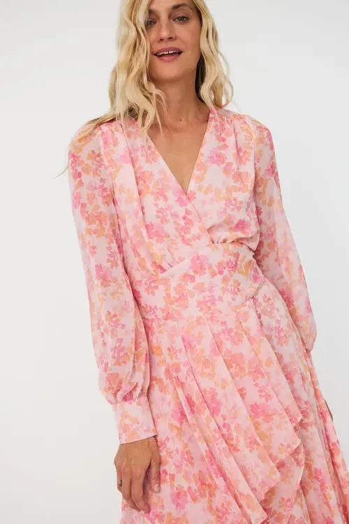 CRAS Romance Floral Maxi Dress