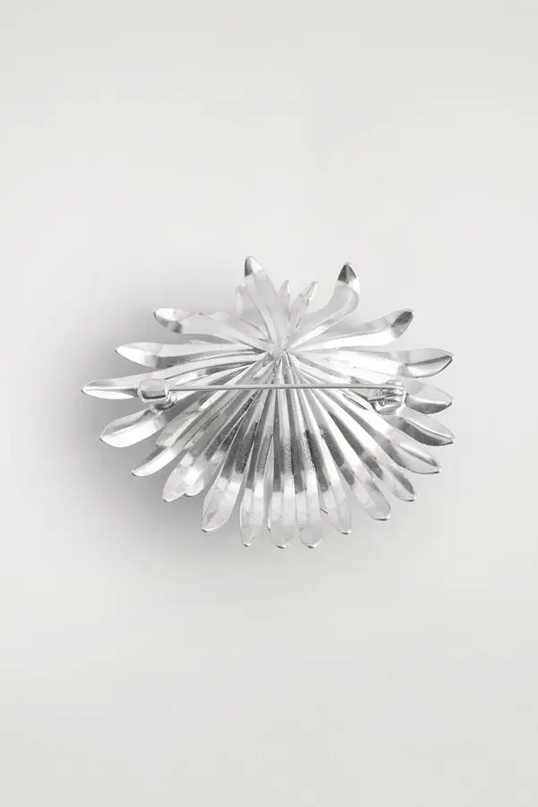 Cos Abstract Floral Brooch