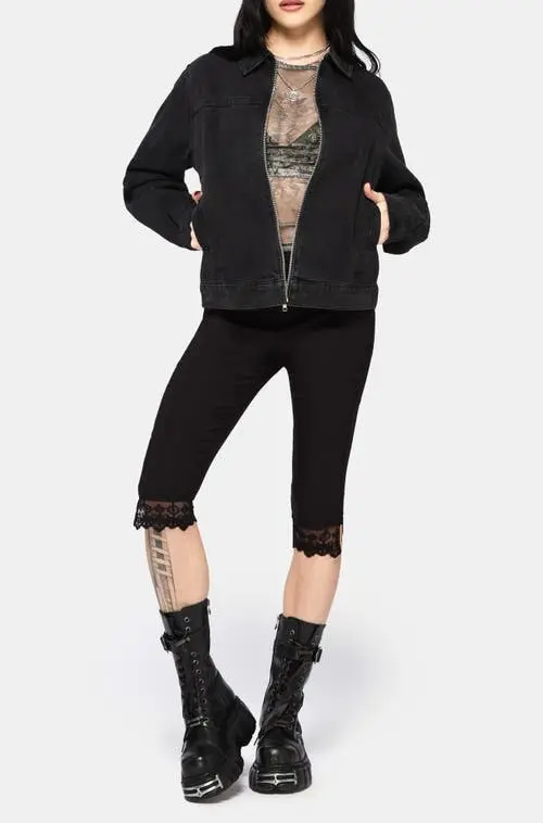 DISTURBIA Selin Boxy Denim Jacket
