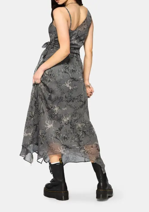 DISTURBIA Merunicorn Enchanted Forest Midaxi Dress
