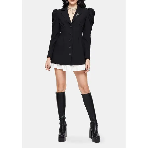 DISTURBIA Maura Tailored Blazer Dress