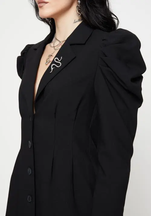 DISTURBIA Maura Tailored Blazer Dress