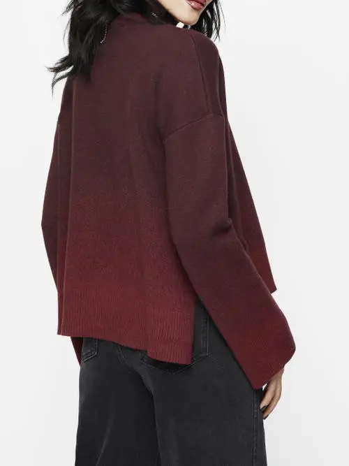 DISTURBIA Nightjar Ombre Knit Sweater