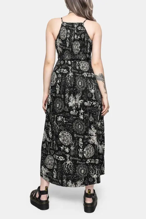 DISTURBIA Trinity Moon Midaxi Dress