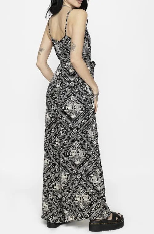 DISTURBIA Hexweave Wide Leg Cami Jumpsuit