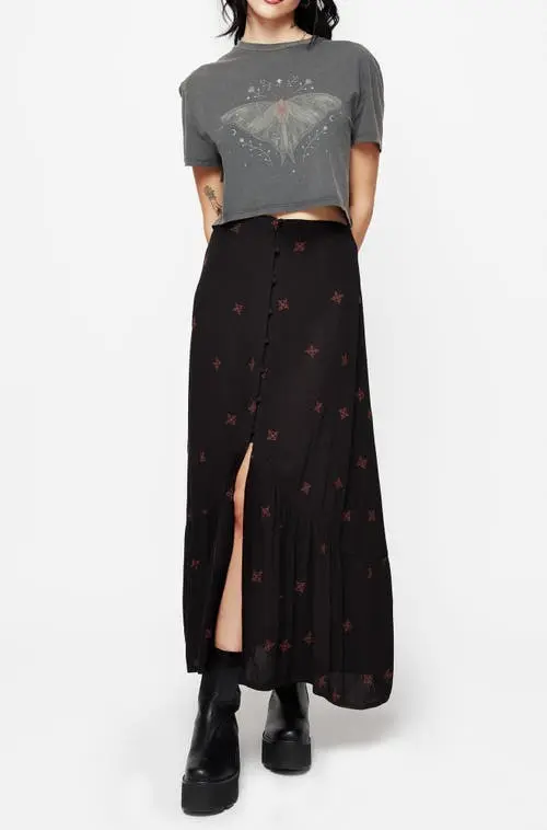 DISTURBIA Sublime Witches Knot Midaxi Skirt