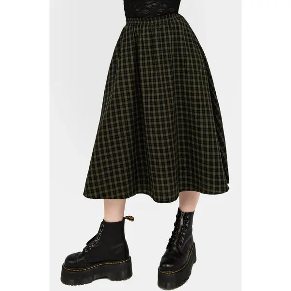 DISTURBIA Terra Midi Skirt