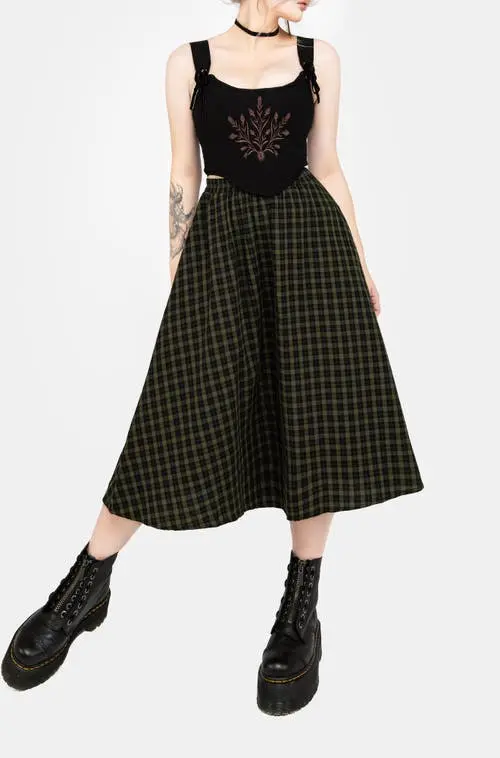 DISTURBIA Terra Midi Skirt