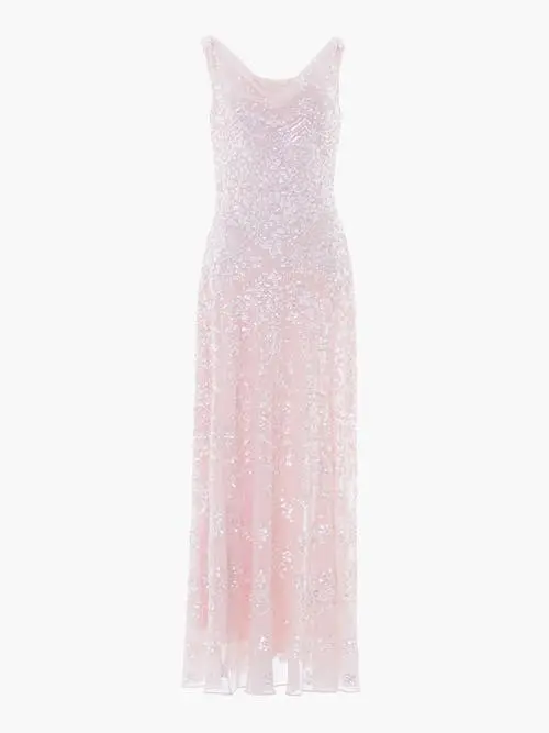 NEEDLE & THREAD Freya Embellished Georgette Gown