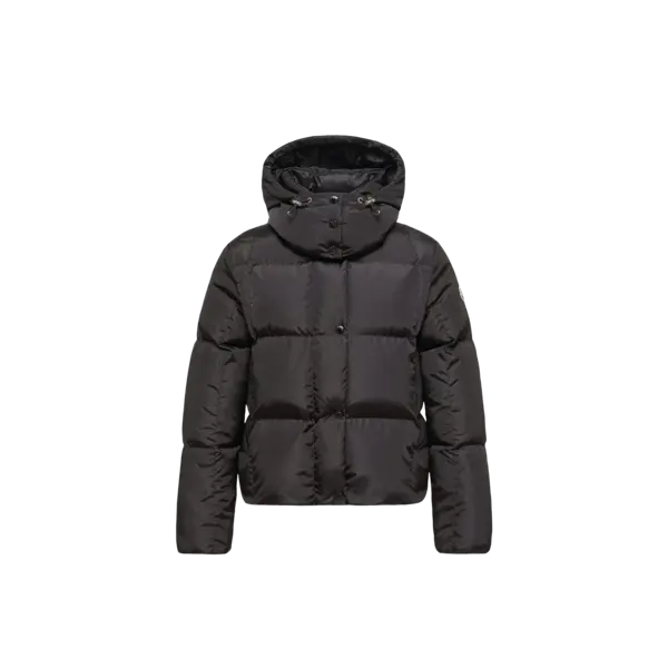 Moncler Castlenew Hooded Down Jacket - Black