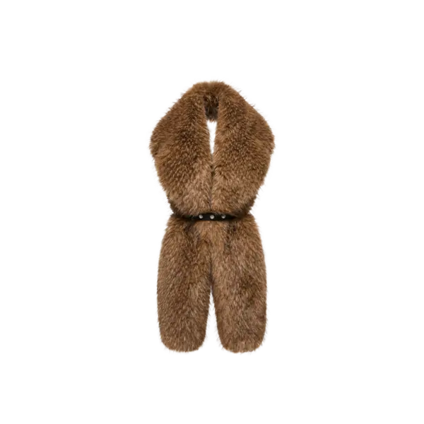 Moncler Textured Bib - Brown