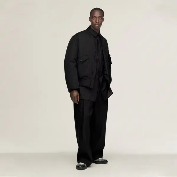 Adidas Y-3 Nylon Bomber Jacket