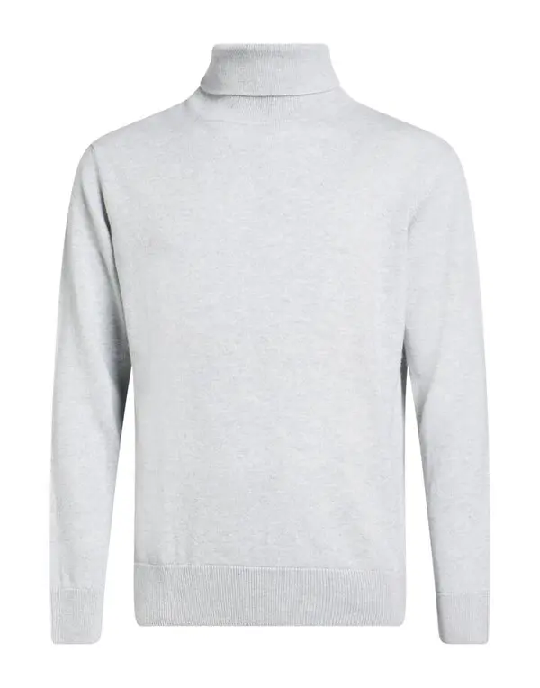 Eleventy Platinum Turtleneck Sky Size Cashmere - Blue