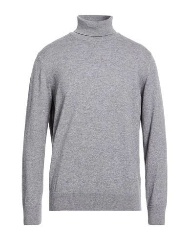 Eleventy Platinum Turtleneck Sky Size Cashmere - Grey
