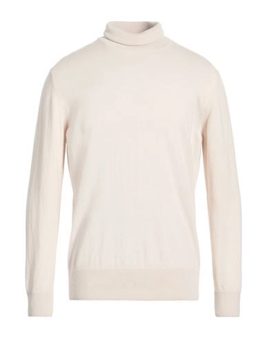 Eleventy Platinum Turtleneck Sky Size Cashmere - White