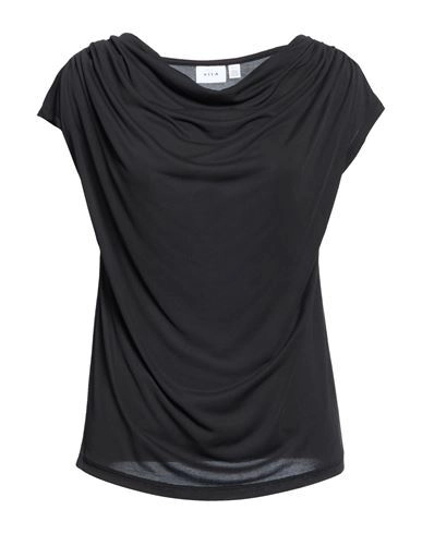 VILA Jersey Draped Neckline Top