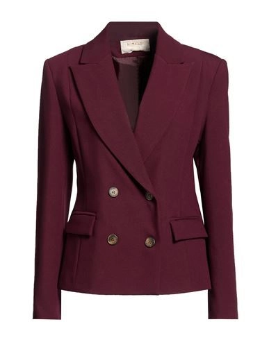 KAOS Blazer Burgundy Size Polyester, Viscose, Elastane