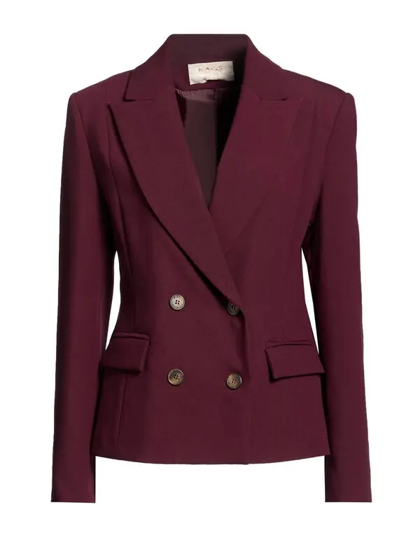 KAOS Blazer Burgundy Size Polyester, Viscose, Elastane