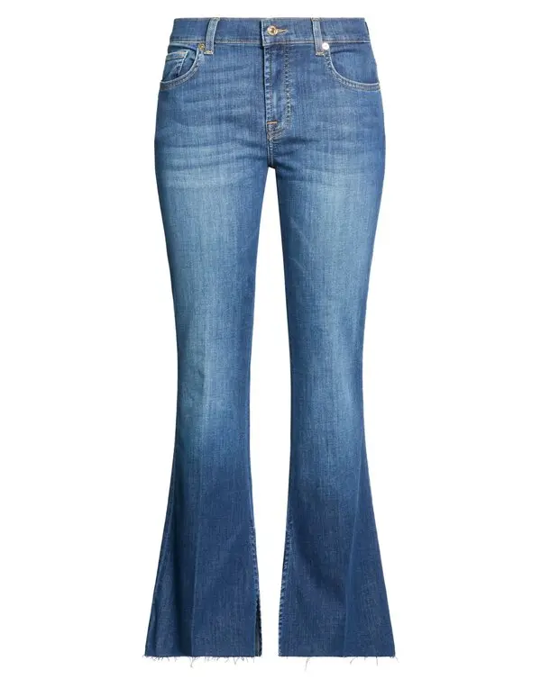 7 For All Mankind Jeans Size Cotton, Polyester, Lyocell, Elastane