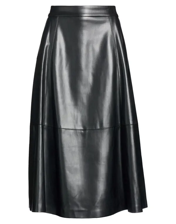 MANILA GRACE Midi Skirt Size Polyurethane, Polyester