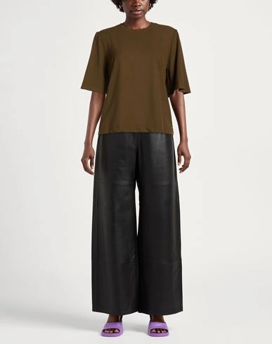 KAOS Top Khaki Size Polyester, Viscose, Elastane