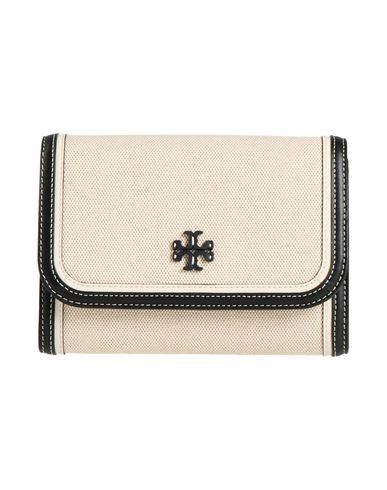 Tory Burch Canvas Clutch - White