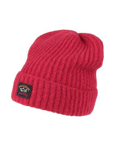 Paul & Shark Hat Mustard Size Virgin Wool, Polyamide - Red