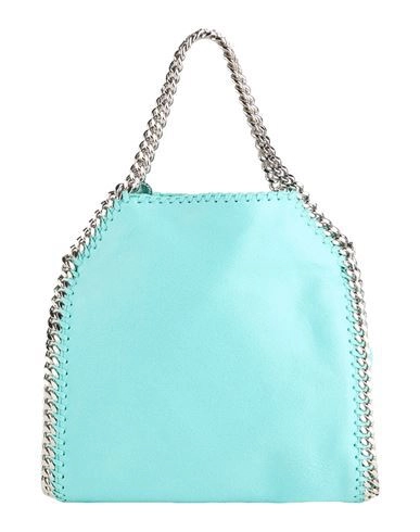 Stella McCartney Polyester Handbag With Chain Strap - Turquoise