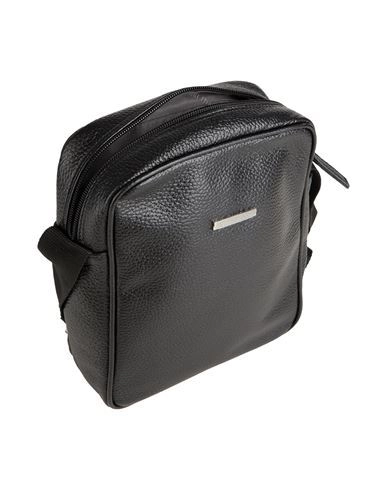 CERRUTI 1881 Calfskin Crossbody Bag With Embossed Logo Detail