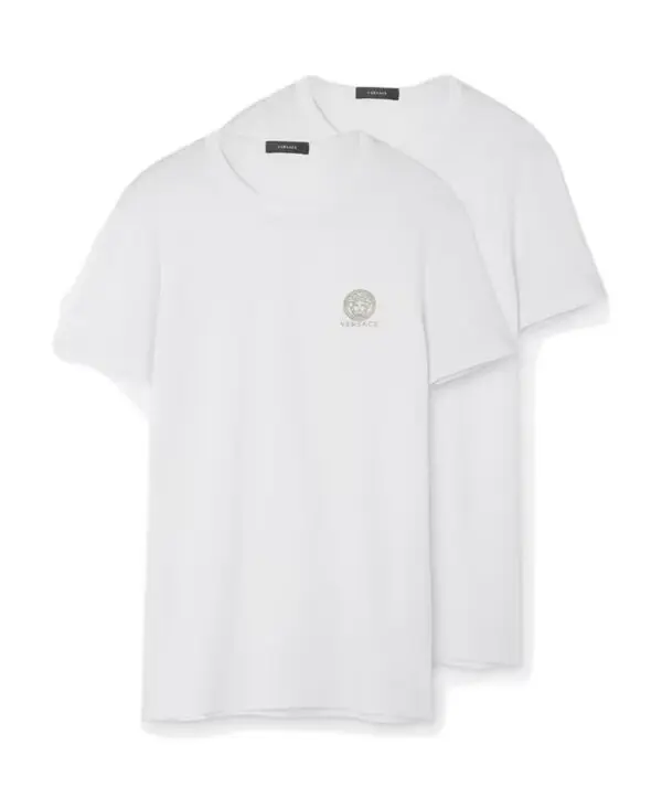 Versace Logo Printed Two-pack T-shirts