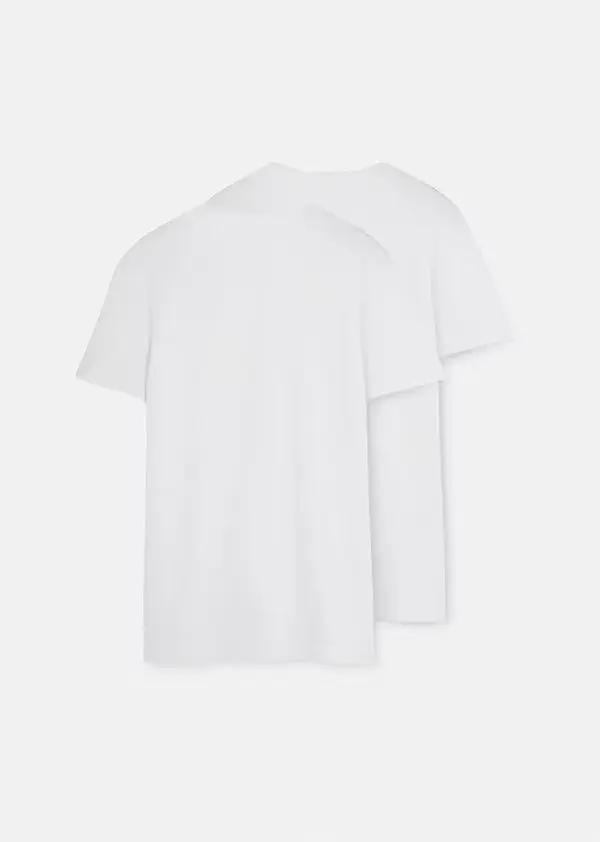 Versace Logo Printed Two-pack T-shirts
