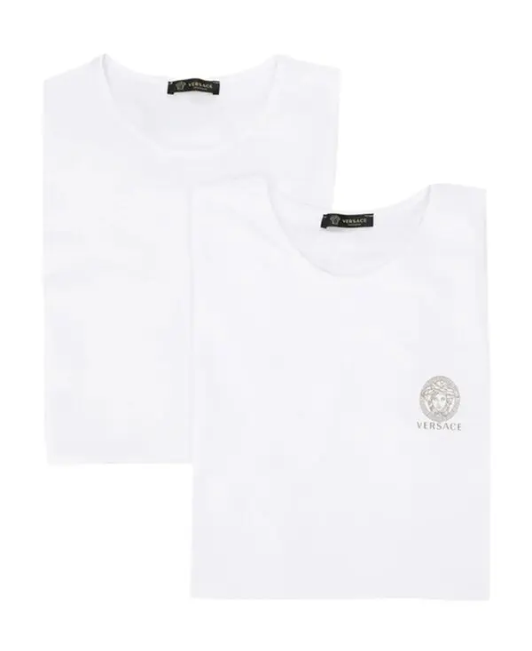 Versace Logo Printed Two-pack T-shirts