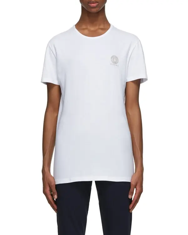Versace Logo Printed Two-pack T-shirts