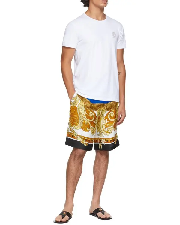 Versace Logo Printed Two-pack T-shirts