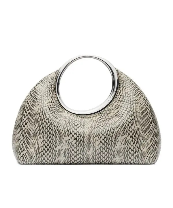 Jacquemus Le Petit Calino Snakeskin Clutch Bag