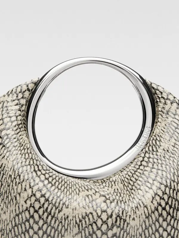 Jacquemus Le Petit Calino Snakeskin Clutch Bag