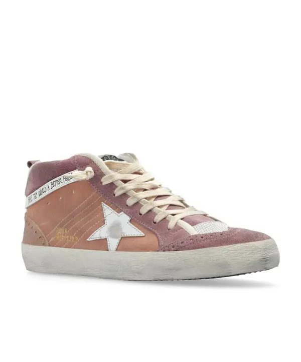 GOLDEN GOOSE Double Quarter Mid-star Sneakers
