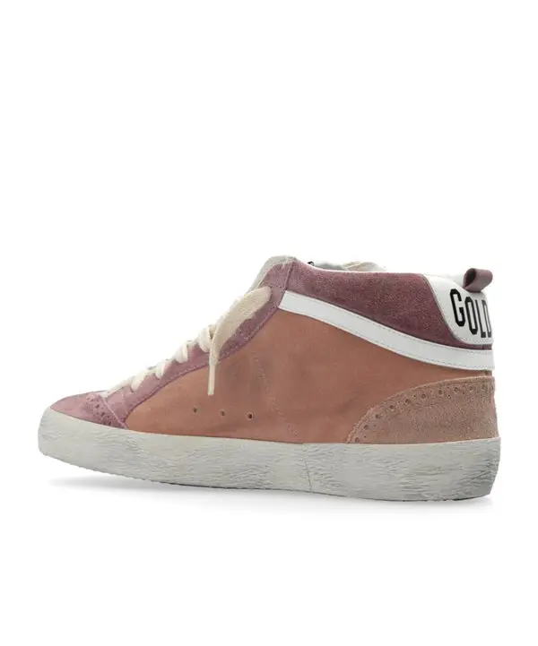GOLDEN GOOSE Double Quarter Mid-star Sneakers