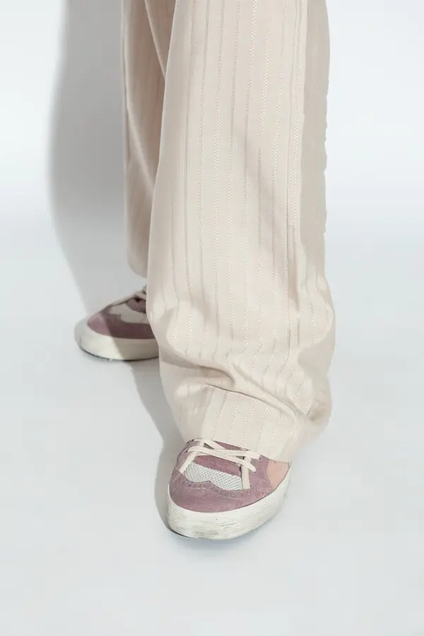 GOLDEN GOOSE Double Quarter Mid-star Sneakers