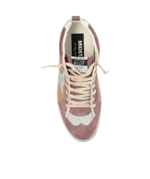 GOLDEN GOOSE Double Quarter Mid-star Sneakers