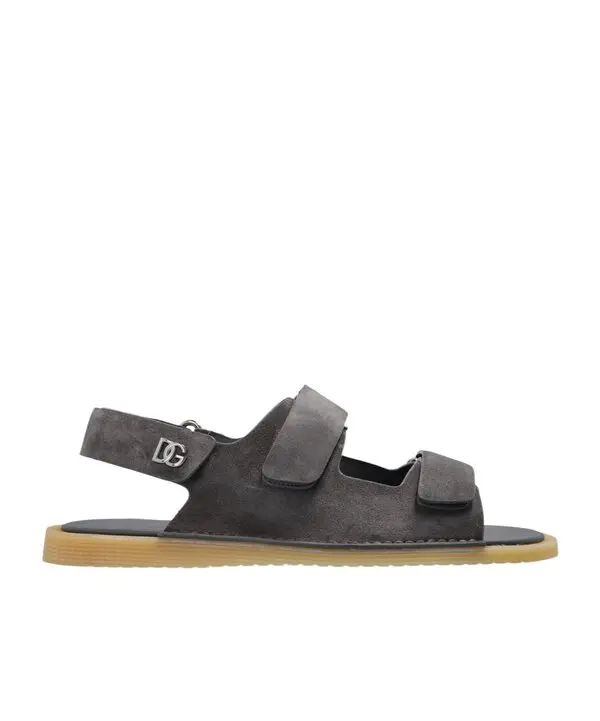 Dolce & Gabbana Logo Plaque Sandals