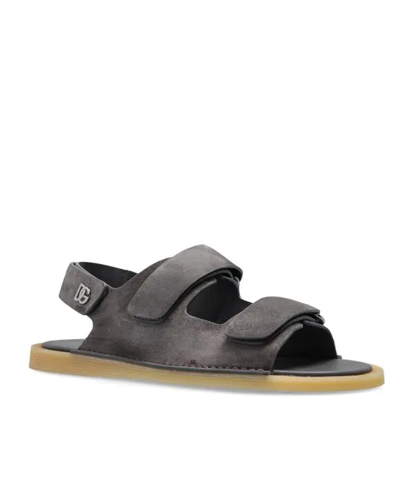 Dolce & Gabbana Logo Plaque Sandals