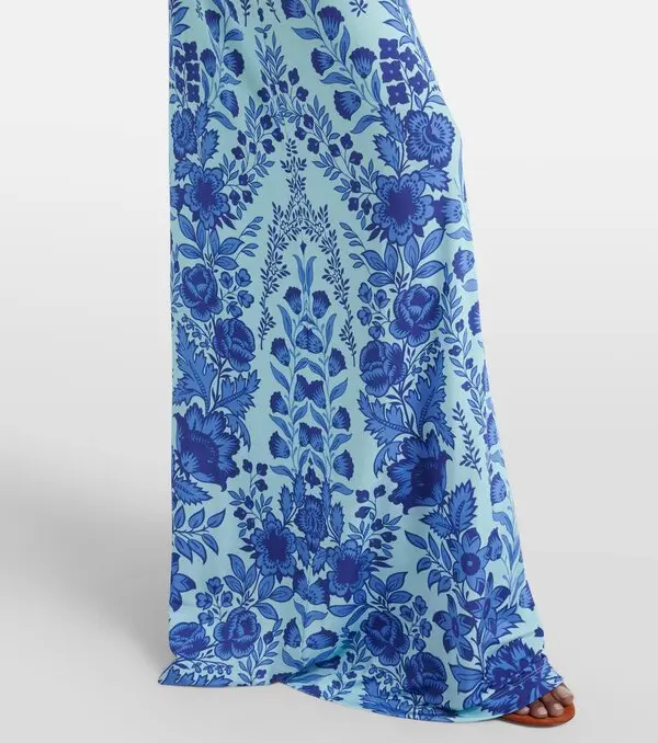Etro Printed Backless Dress