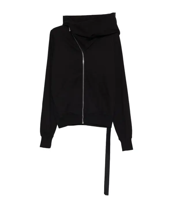 Rick Owens Mountain Zip-up Hoodie - Black