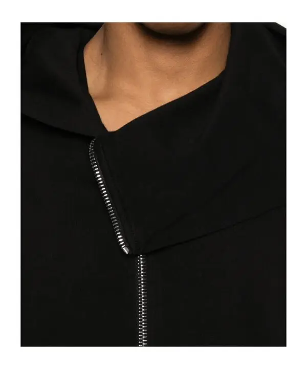Rick Owens Mountain Zip-up Hoodie - Black