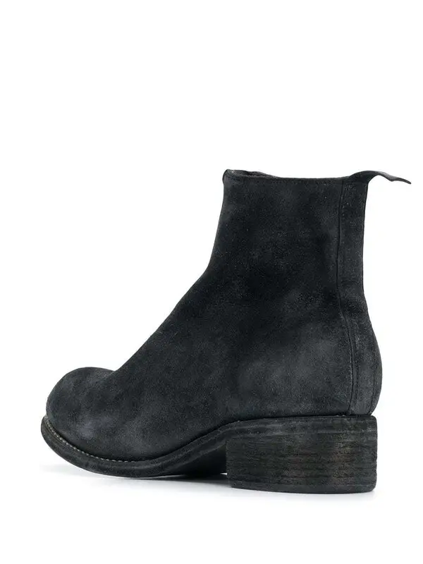 Guidi Front Zip Ankle Boots